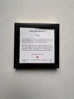 Kathy Seek | Art | Vintage Pretty Petal Collectibles Lily Heartfelt ...